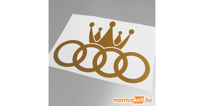 Audi King matrica - Audi matricák