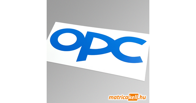 OPC logo matrica (Opel Performance Center) - Opel matricák ...